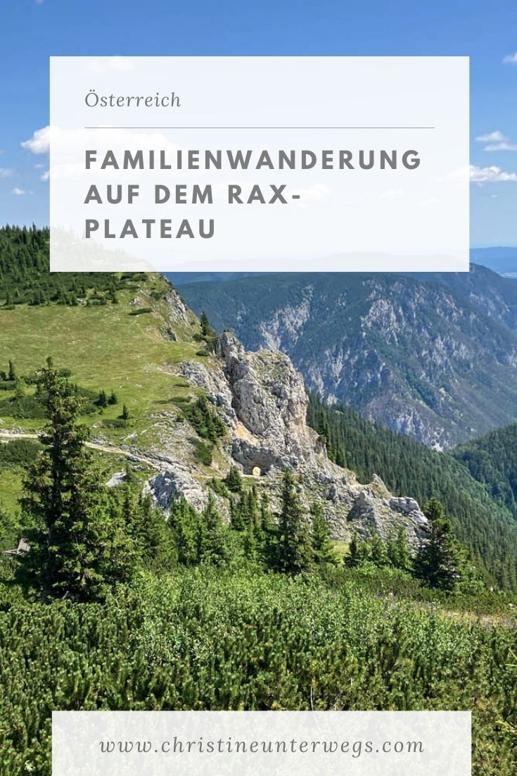 Familienfreundliche Wanderung auf der Rax - christine unterwegs